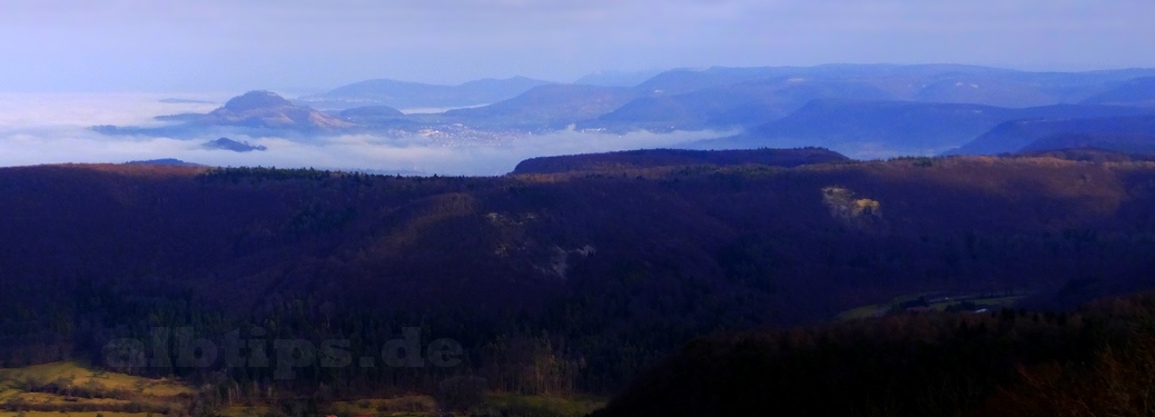 Raus aus dem Nebel, rauf auf den Berg - albtips.de Schwäbische Alb
